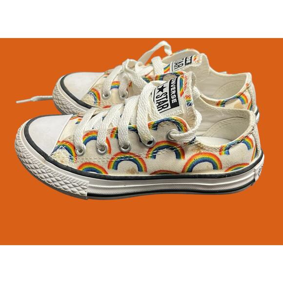 Converse | Shoes | Rainbow Converse Chuck Taylor All Star Sneakers 5 ...